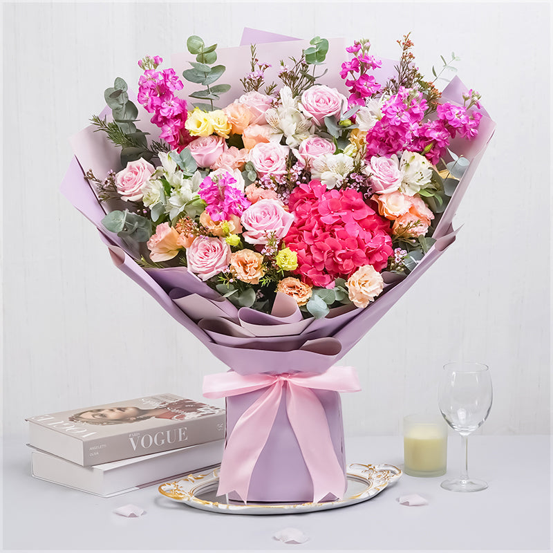 Hydrangeas Bouquets | Same-Day Delivery Singapore
