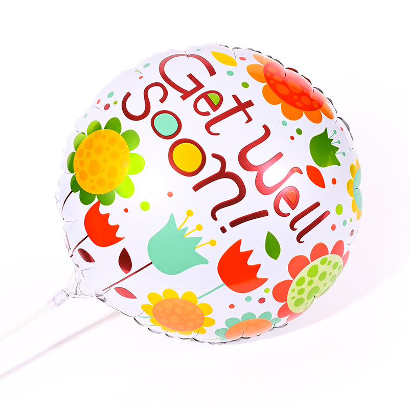 "Happy Birthday" Spotted Balloon | Same-Day Delivery SG